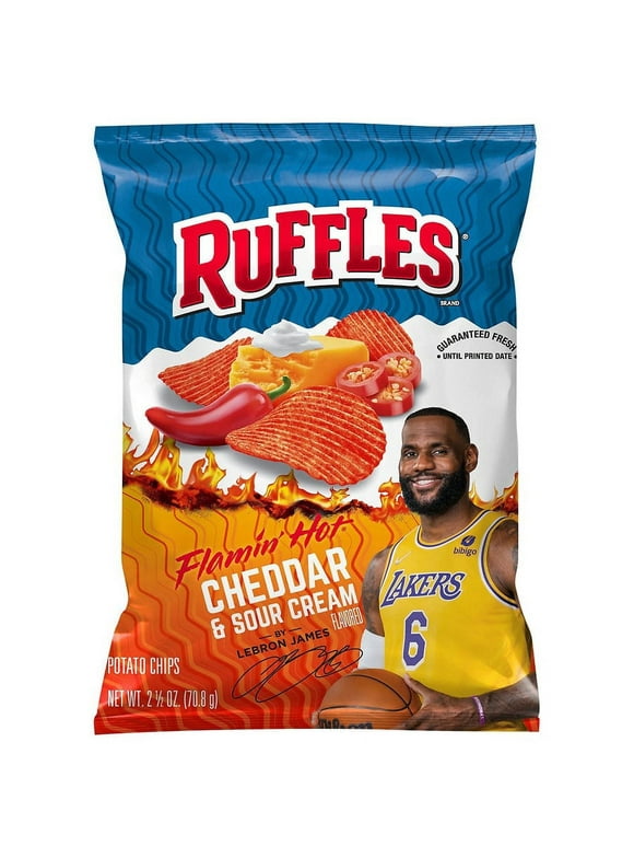 Cheddar and Sour Cream Ruffles in Chips - Walmart.com