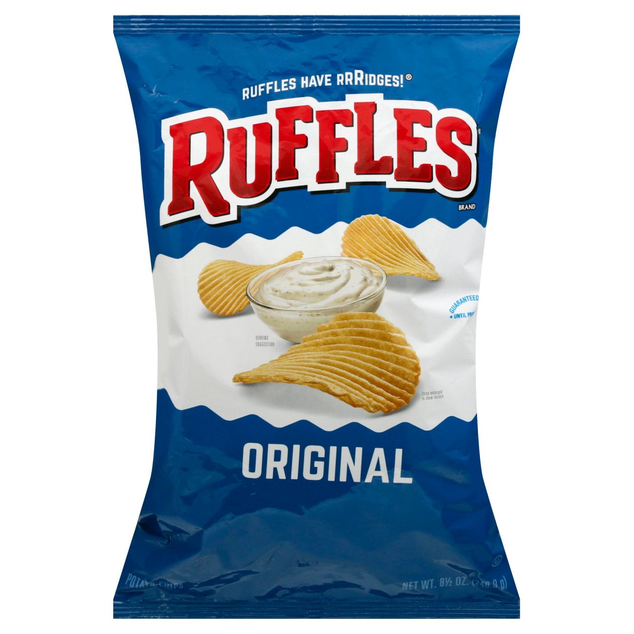 Ruffles Original Potato Chips, 8.5 oz (Package May Vary) - Walmart.com