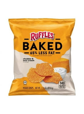 Cheddar and Sour Cream Ruffles in Chips - Walmart.com