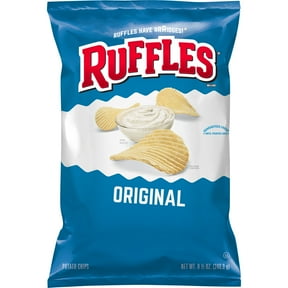 Ruffles Simply Potato Chips Hot & Spicy Flavored, 7.5 oz Bag - Walmart.com