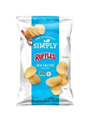 Ruffles Potato Chips in Chips - Walmart.com