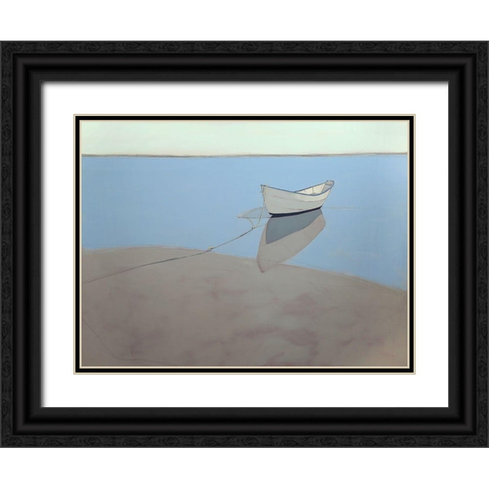 Rufo, John 18x15 Black Ornate Wood Framed with Double Matting Museum ...