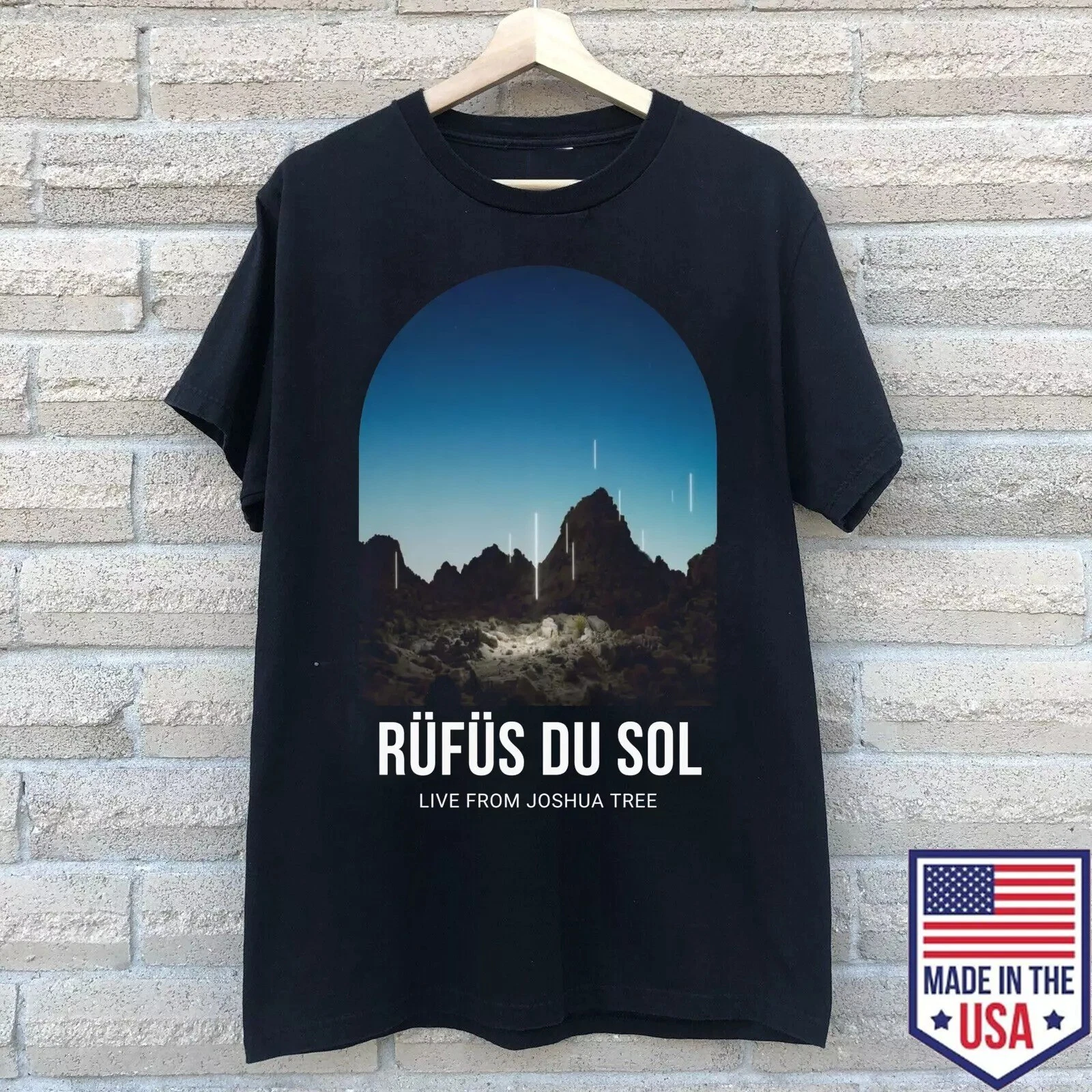 Rufus Du Sol RDS Band Live From Joshua Tree T Shirt, Rufus Du Sol RDS Band Live From Joshua Tree ...