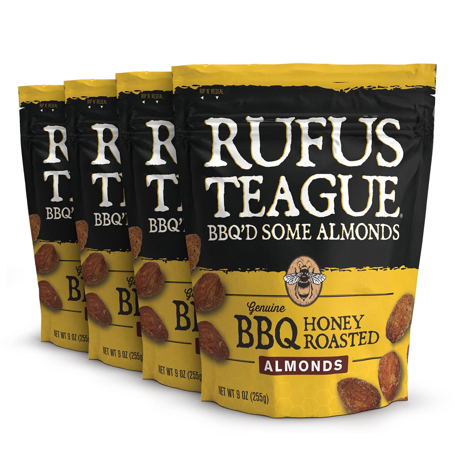 Interstate Bait 139187 BBQ Honey Roasted Almonds - Walmart.com