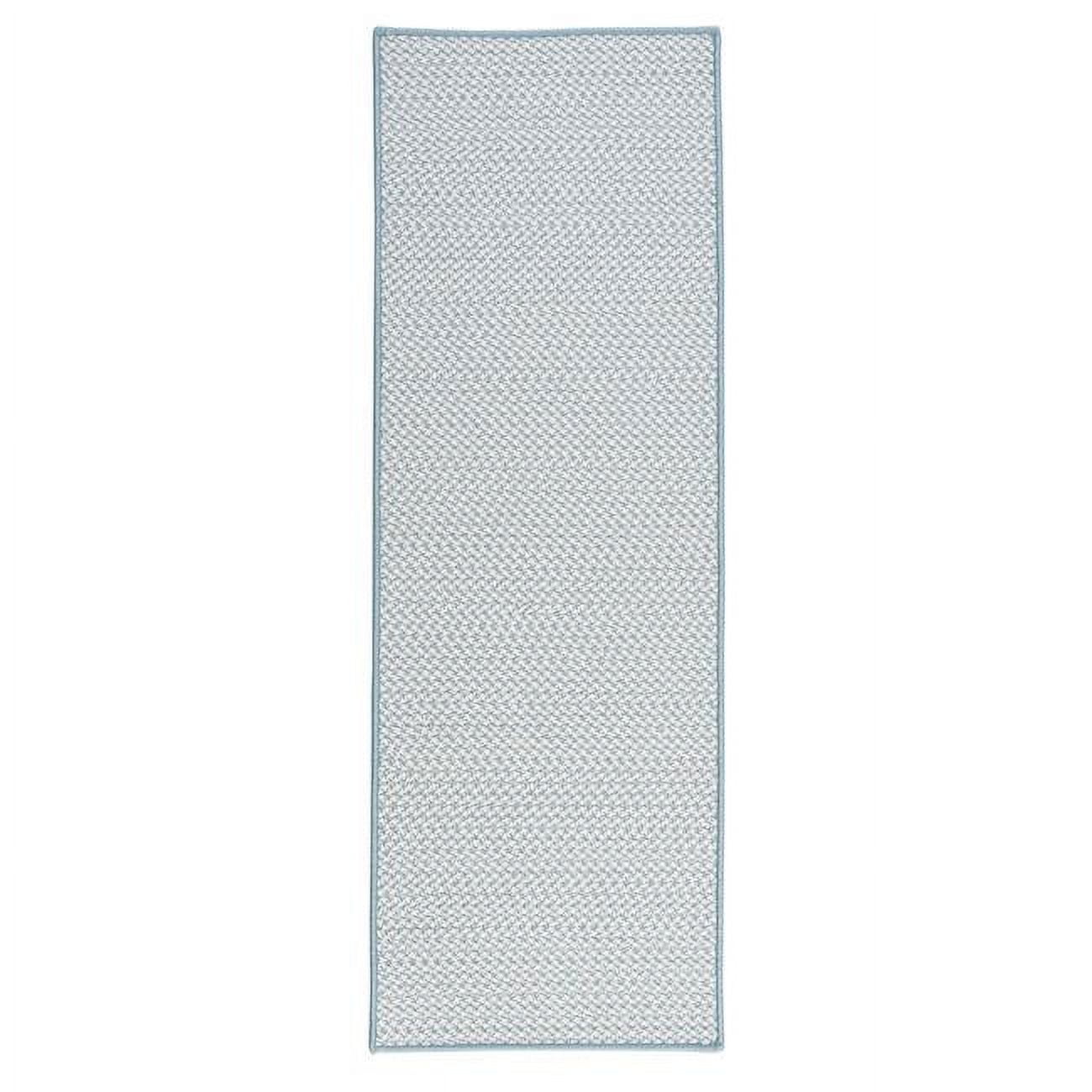 Rug 2 ft. 6 in. x 14 ft. Herringbone Mudroom Braided Runner Federal ...