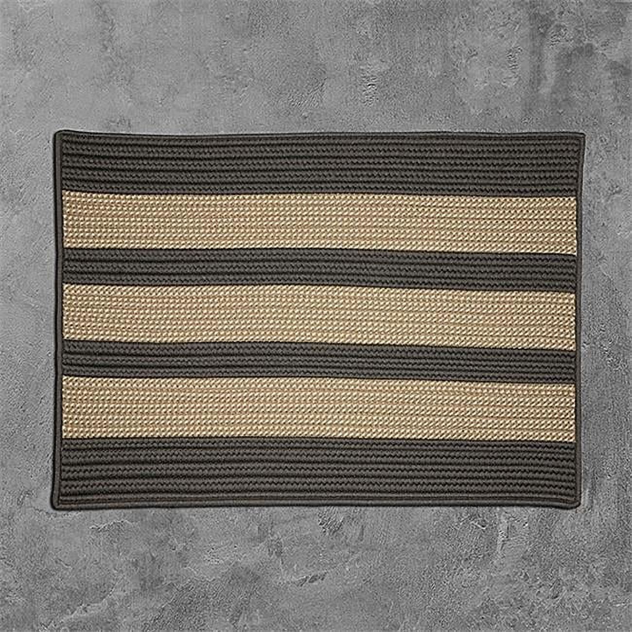 Rug 2 x 8 ft. Boat House Braided Rug Gray - Walmart.com