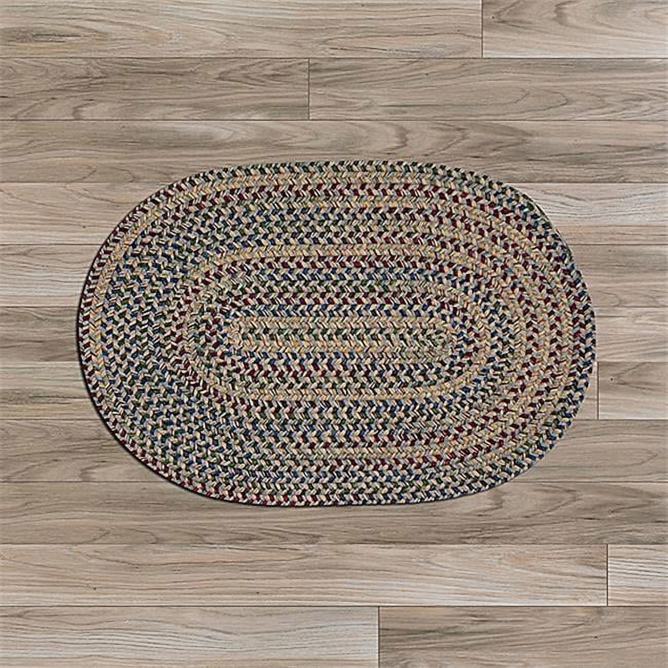 Rug 2 x 8 ft. Twilight Braided Rug Gray - Walmart.com