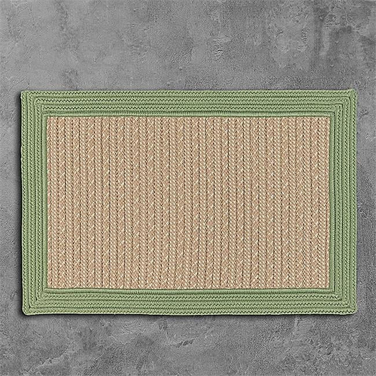 Rug 6 x 9 ft. Bayswater Braided Rug Moss Green - Walmart.com
