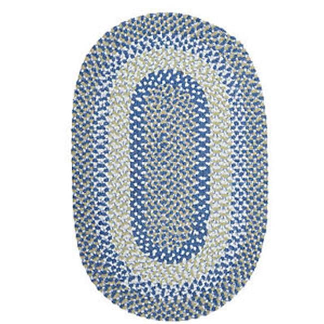 Rug Blokburst Braided Rug - Blueberry Pie - 2ft. x 10ft. - Walmart.com