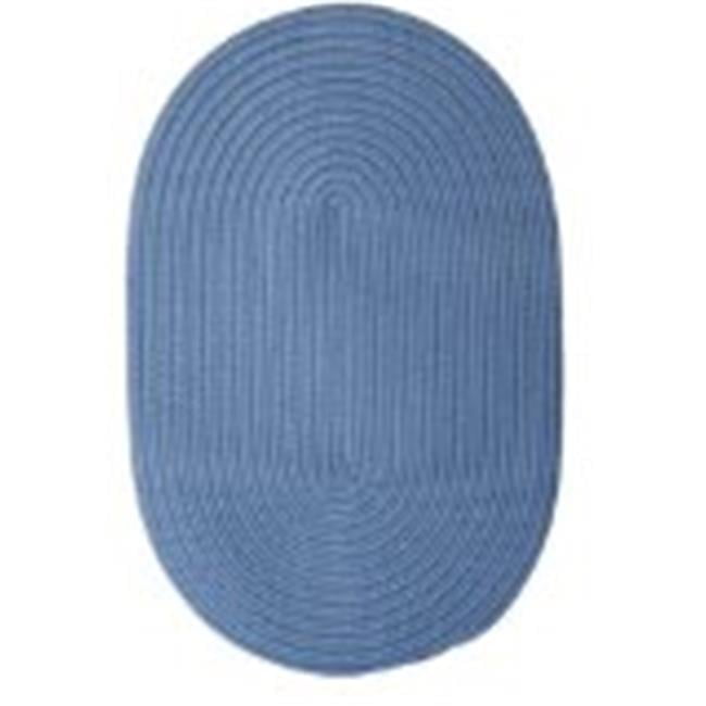 Rug Boca Raton Braided Rug - Blue Ice - 10 ft. Round - Walmart.com