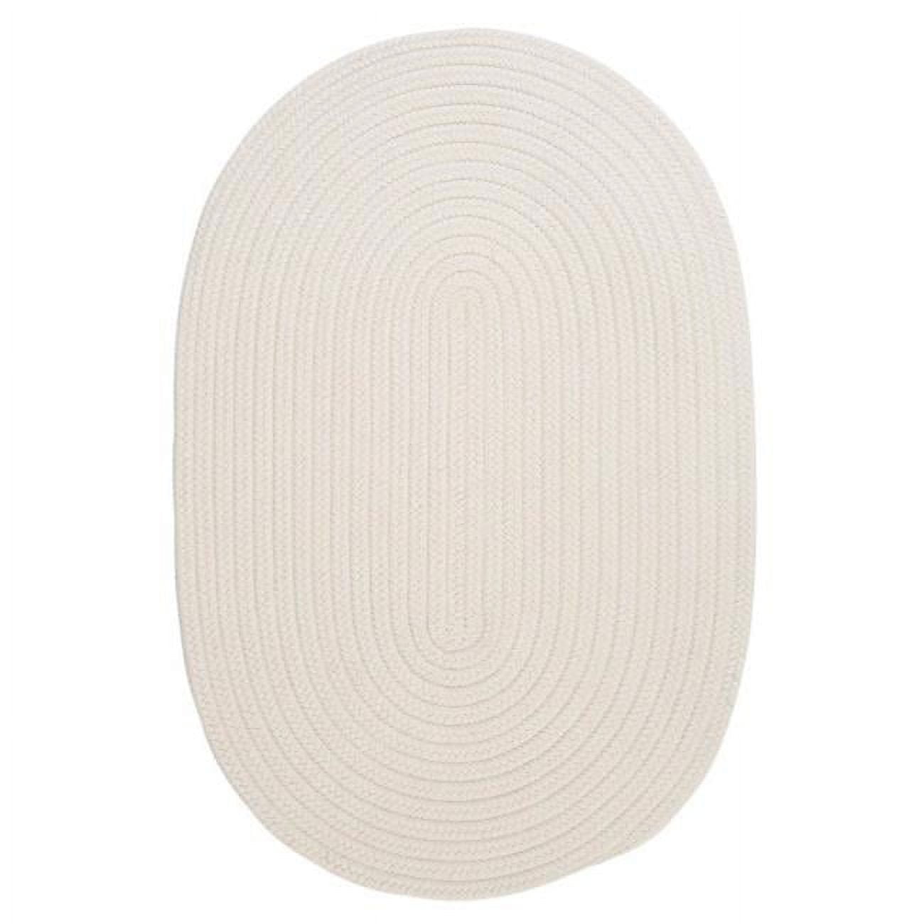 Rug Boca Raton Braided Rug - White - 8 ft. x 11 ft. - Walmart.com