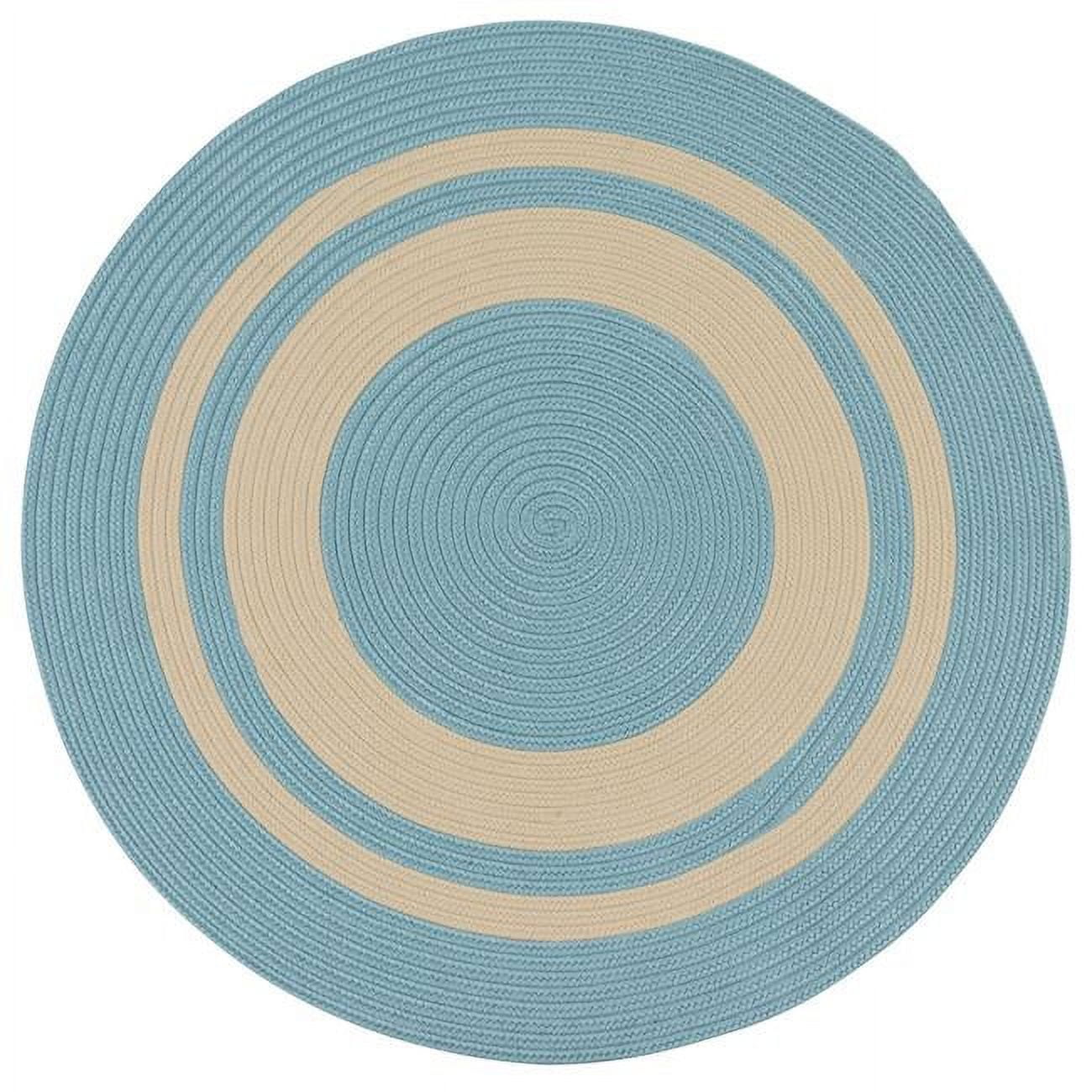 Rug Coronado Round Braided Rug Federal Blue - 7 ft. - Walmart.com