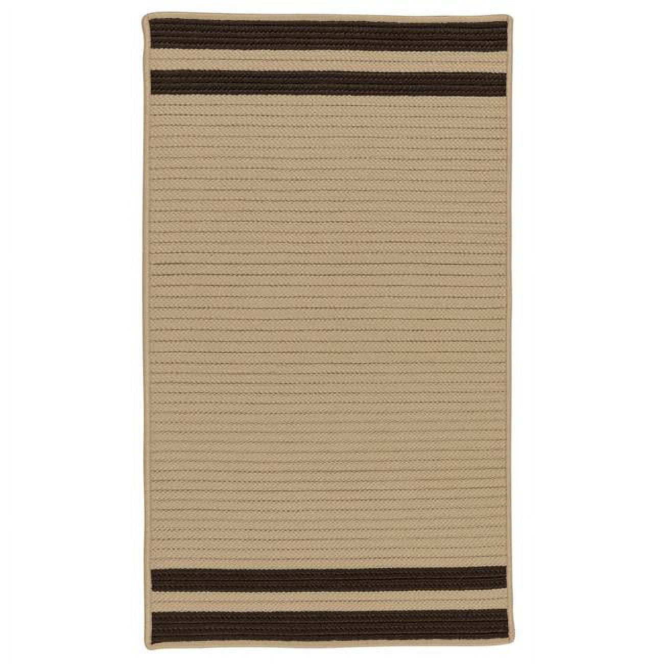 Rug Denali End Stripe Braided Area Rug Mink - 9 x 12 ft. - Walmart.com