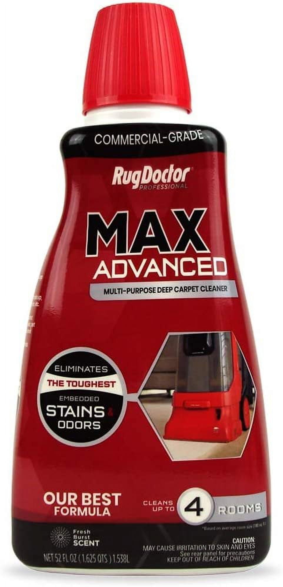 Rug Doctor MAX Advanced Professional Cleaning Formula, 52 oz. - Deep ...