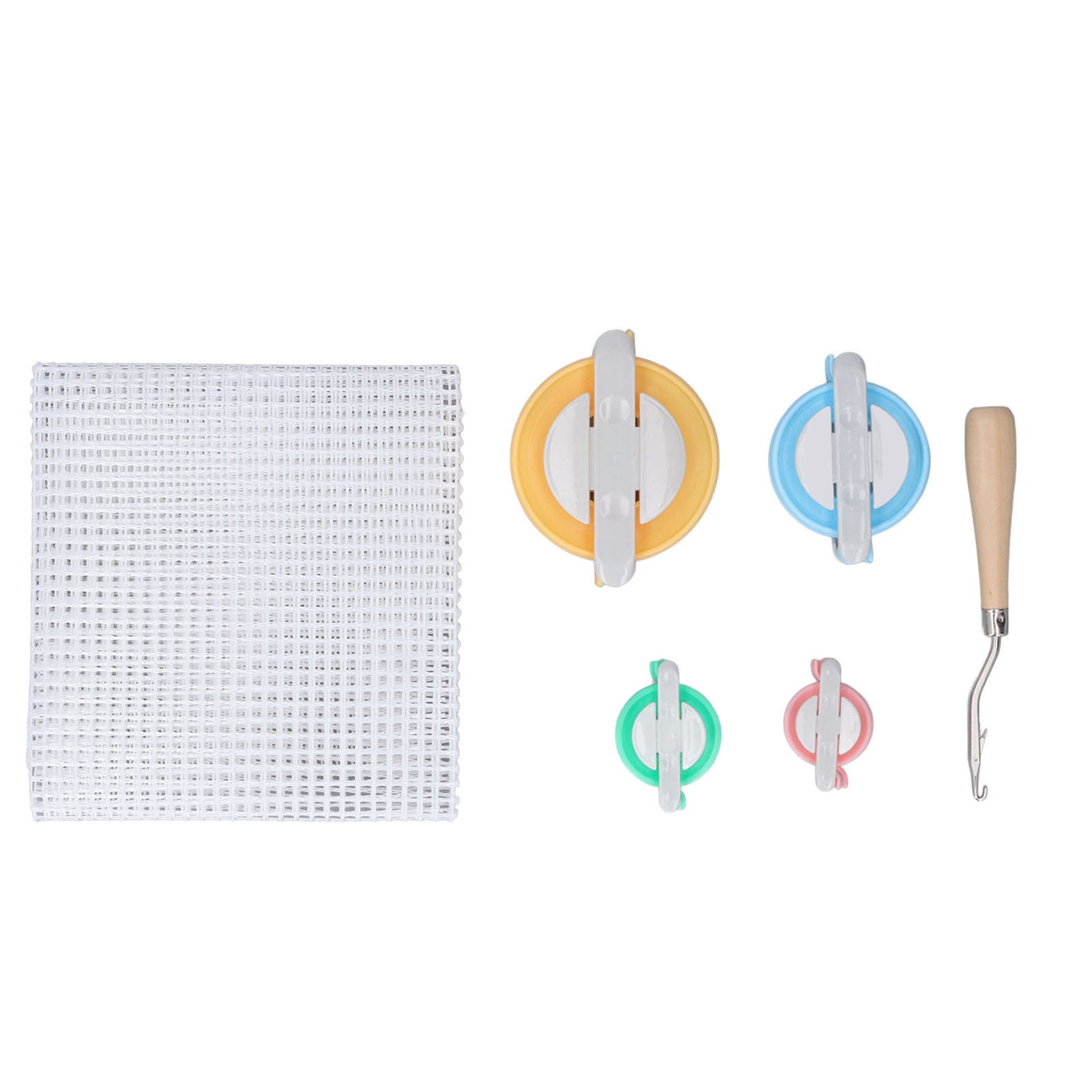 Rug Hooking Mesh Kit, Durable Carpet Making, Punch Needle, Gridding ...