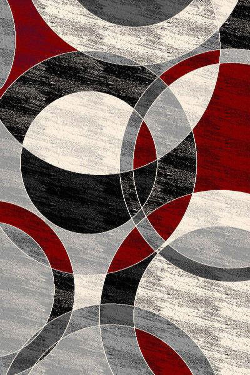 Rug Legend JEWEL 3D Hand Carved Modern Contemporary Abstract 5X8 5x7 ...