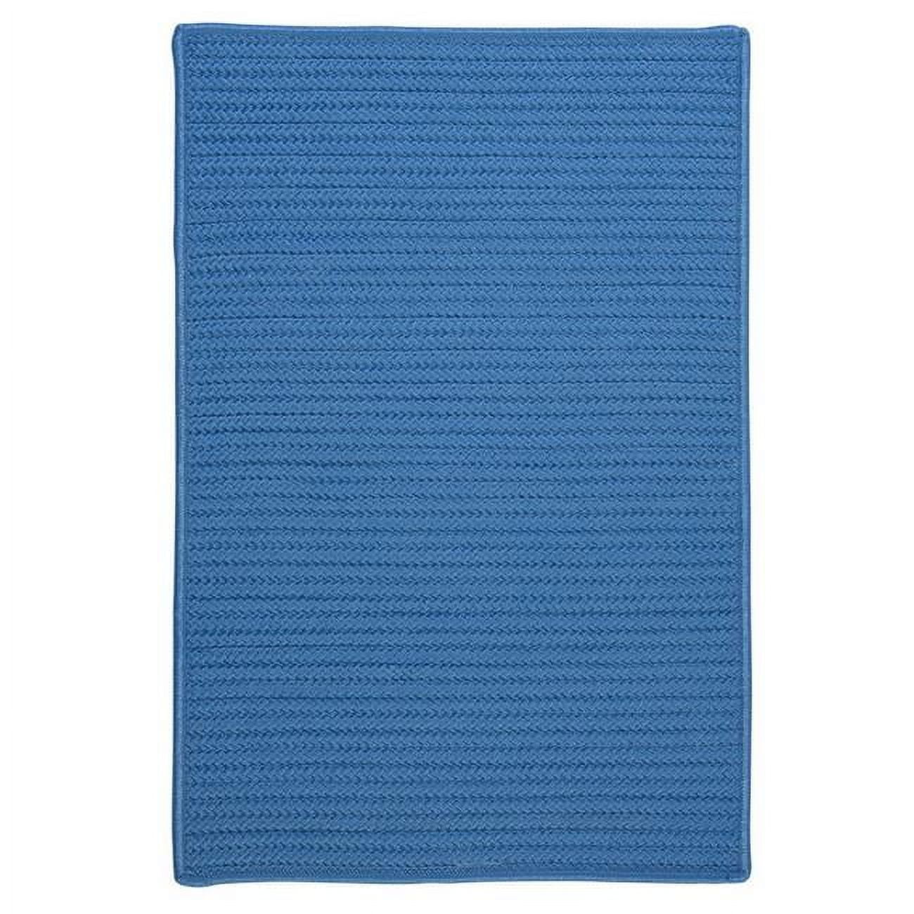Rug Simply Home Solid - Blue Ice 5 ft. x 8 ft. Braided Rug - Walmart.com