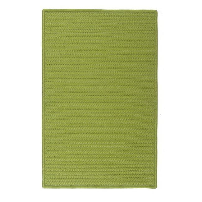 Rug Simply Home Solid Braided Rug - Bright Green 2ft. x 3ft. - Walmart.com