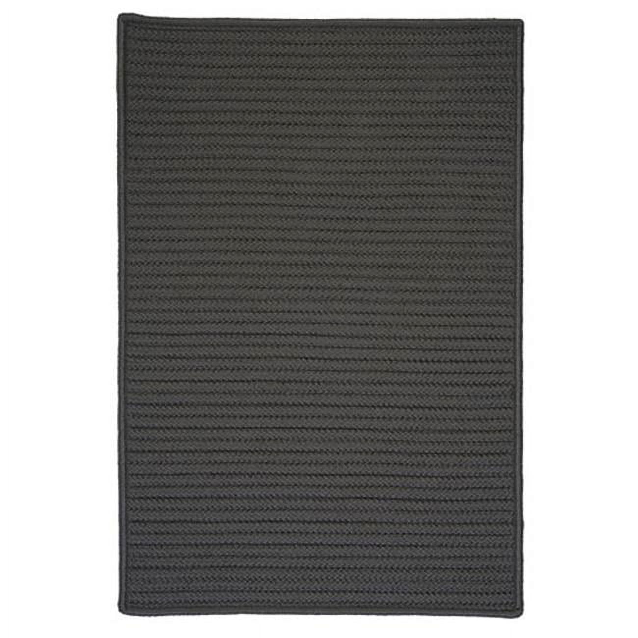 Rug Simply Home Solid - Gray 8 ft. Square Braided Rug - Walmart.com