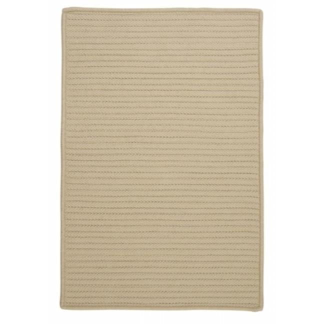 Rug Simply Home Solid - Linen 4 ft. square Braided Rug - Linen - 4 ft ...