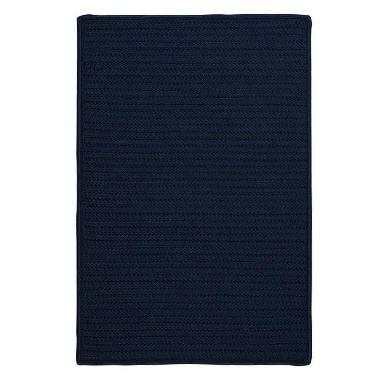 Rug Simply Home Solid - Navy 12 ft. square Braided Rug - Walmart.com