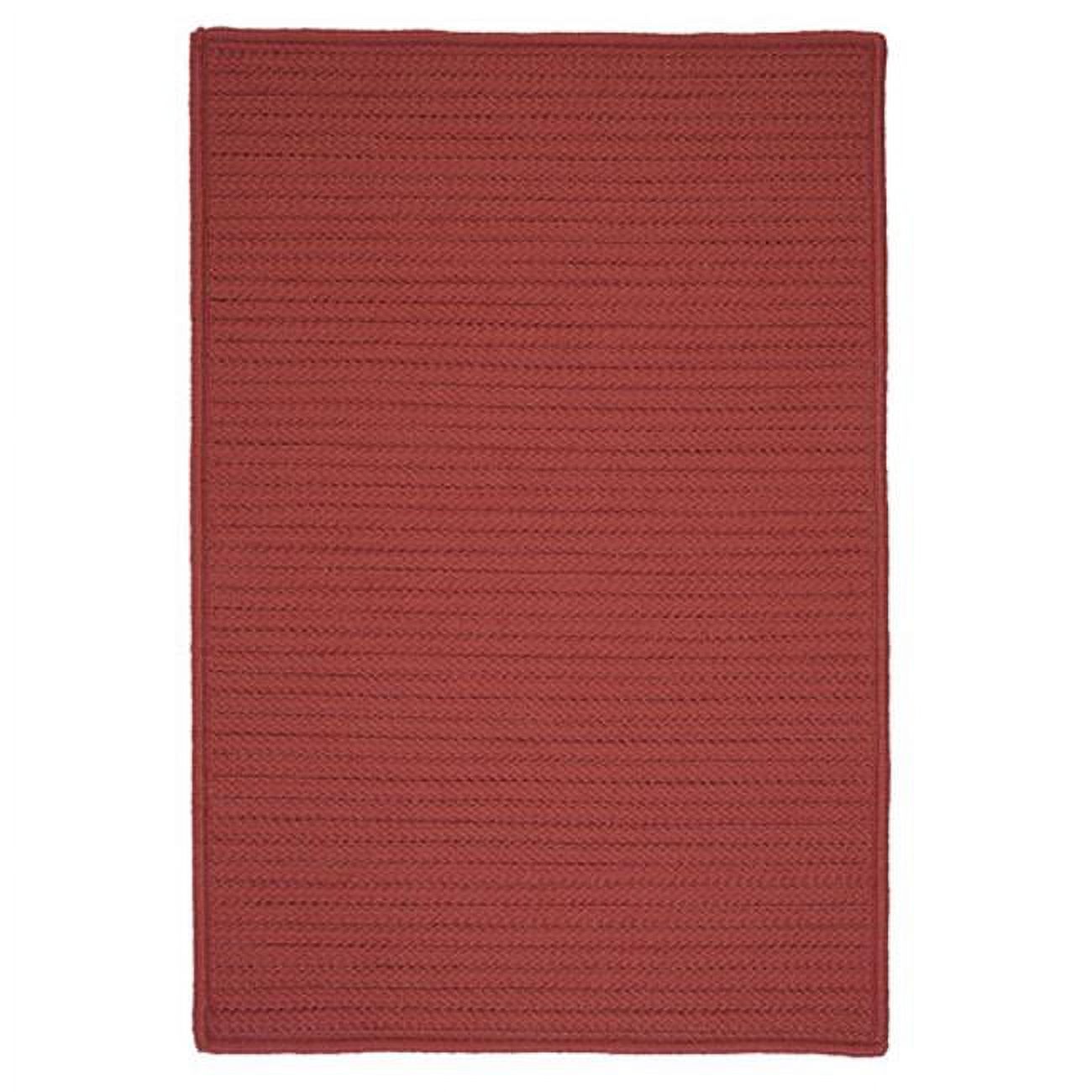 Rug Simply Home Solid - Terracotta 7 ft. x 9 ft. Braided Rug - Walmart.com