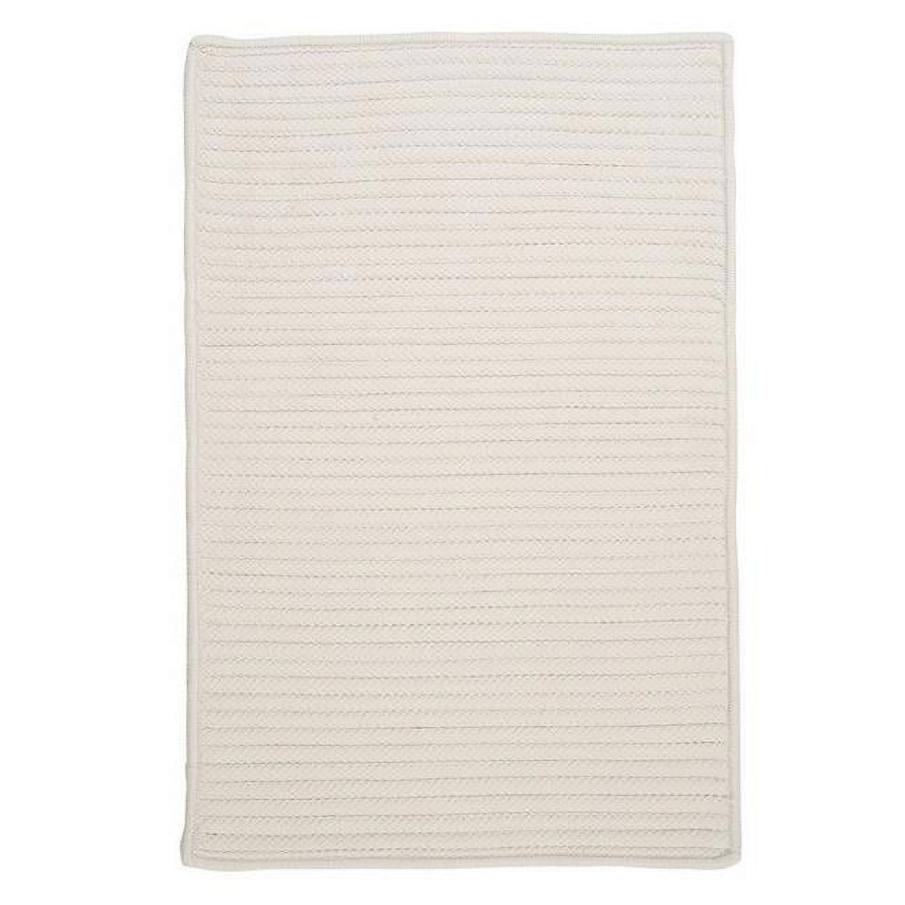 Rug Simply Home Solid - White 12 ft. square Braided Rug - Walmart.com