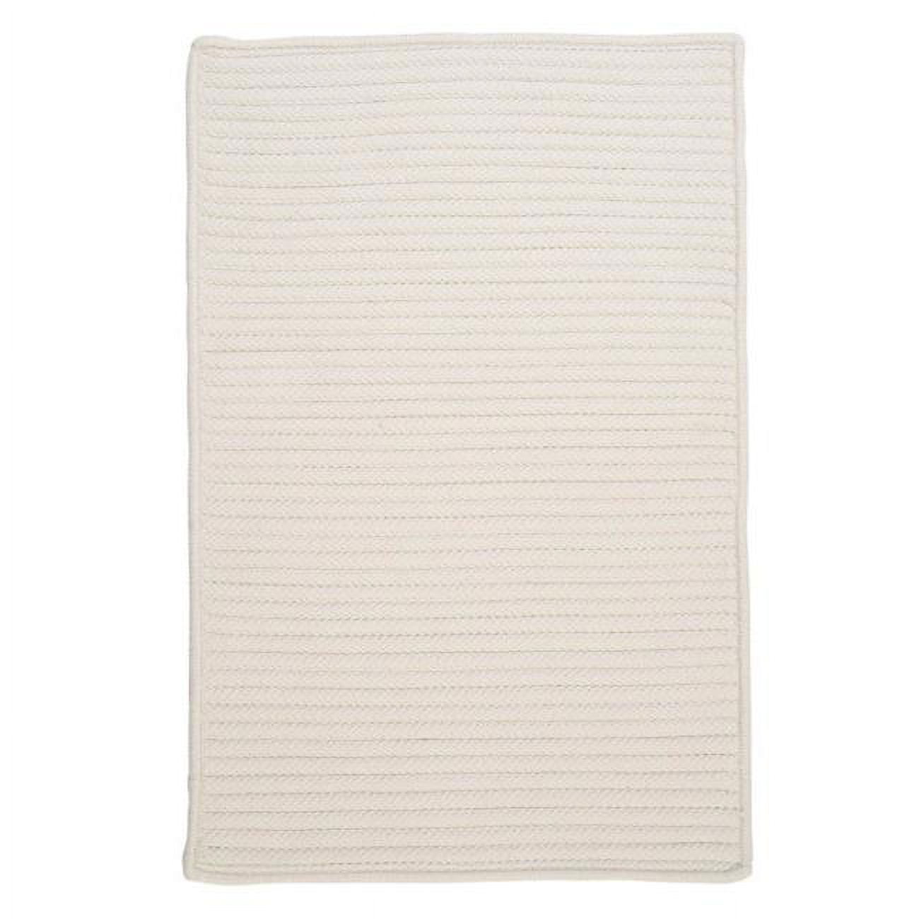 Rug Simply Home Solid White Braided Rug - 2 ft. x 12 ft. - Walmart.com