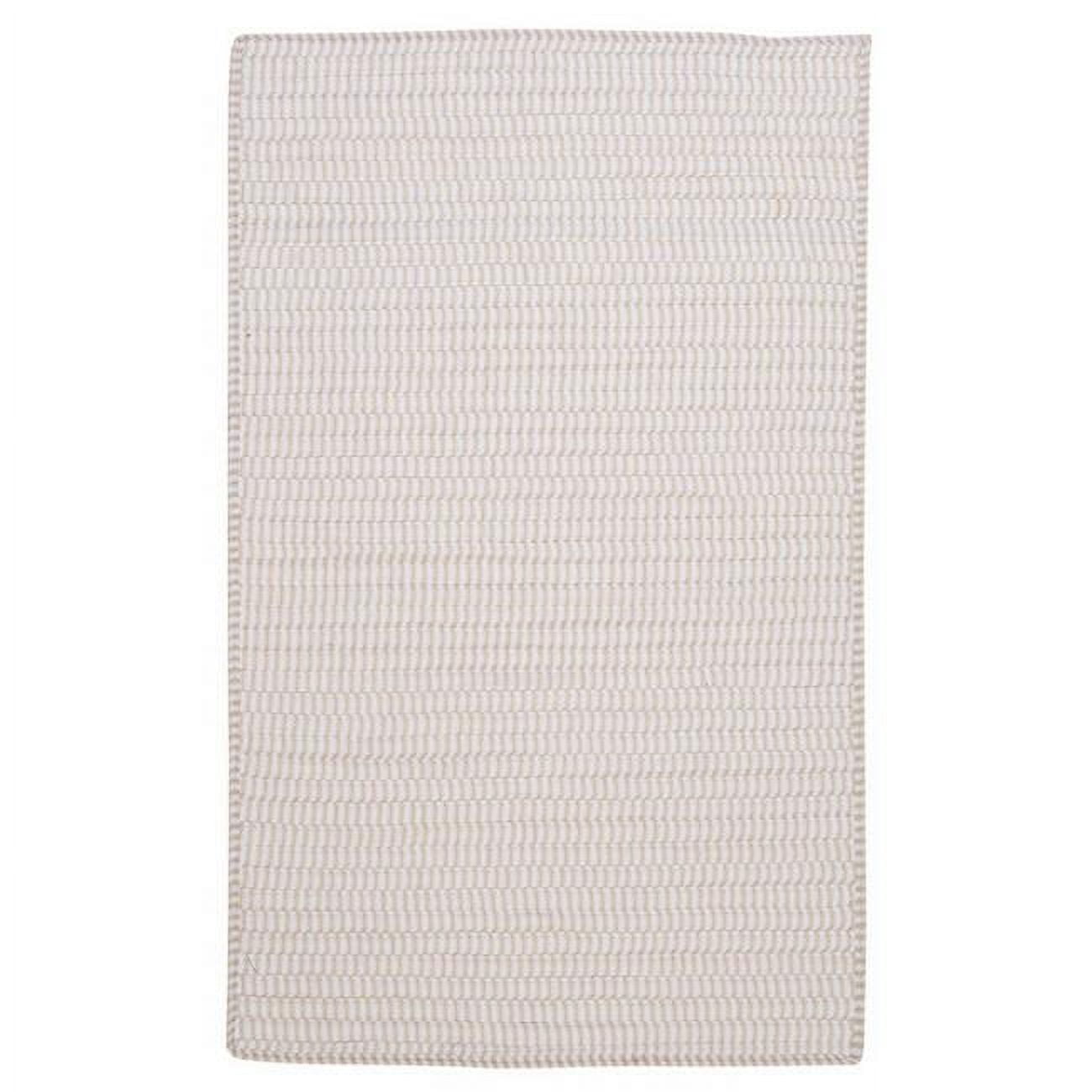 Rug Ticking Stripe- Canvas 2 ft. x 4 ft. Braided Rug - Walmart.com
