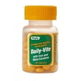 Rugby 80681006300 Daily Vite With Iron 100 Tabs - Walmart.com