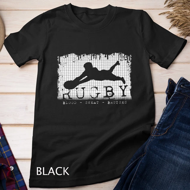 Rugby Blood Sweat Bruises Player Unisex T-Shirt - Walmart.com