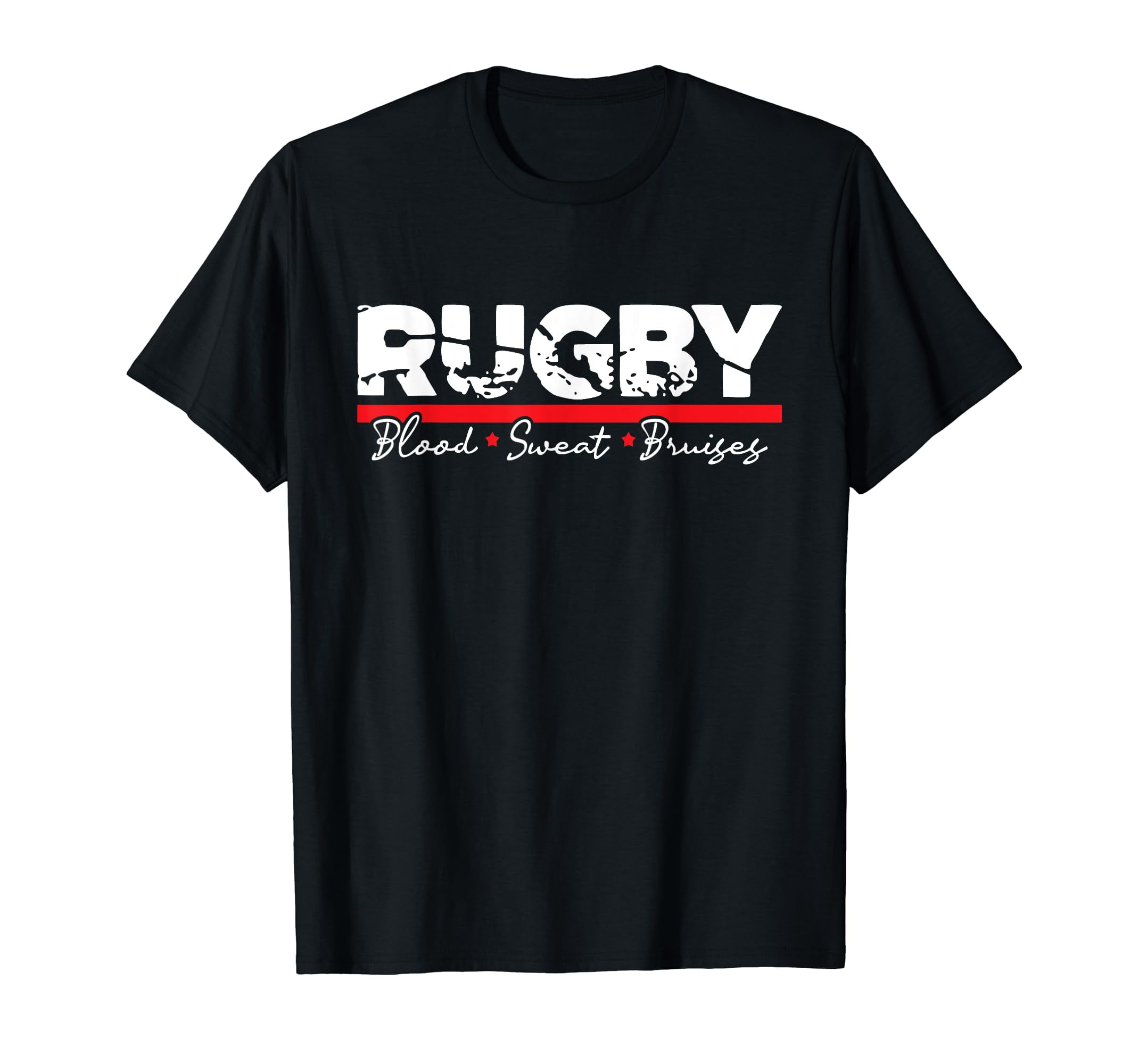 Rugby Blood Sweat Bruises - Rugby Player Coach Dad Mom T-Shirt ...