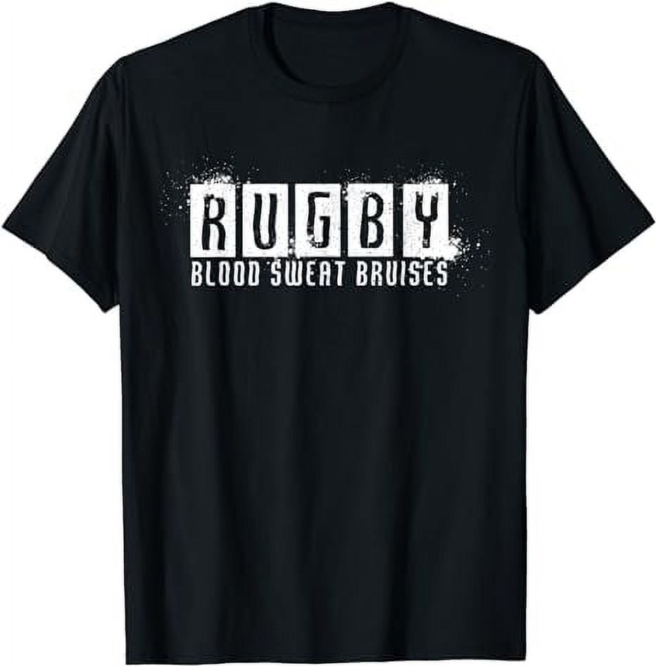 Rugby Blood Sweat Bruises T-Shirt - Walmart.com
