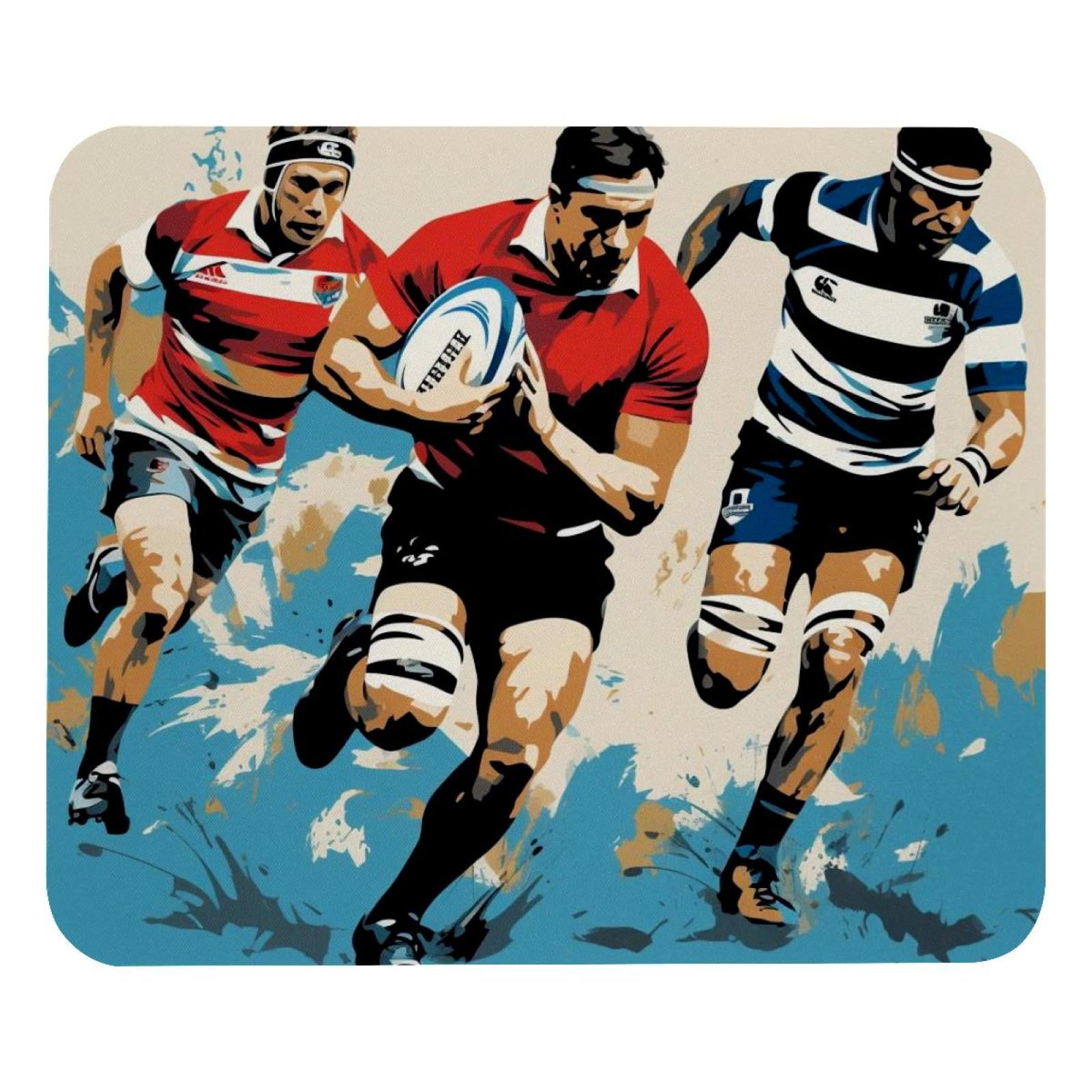 Rugby Football Mouse Pad for Wireless Mouse Home Office Desk Laptop ...