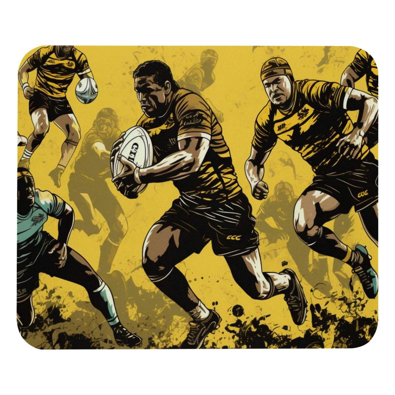 Rugby Football Mouse Pad for Wireless Mouse Home Office Desk Laptop ...