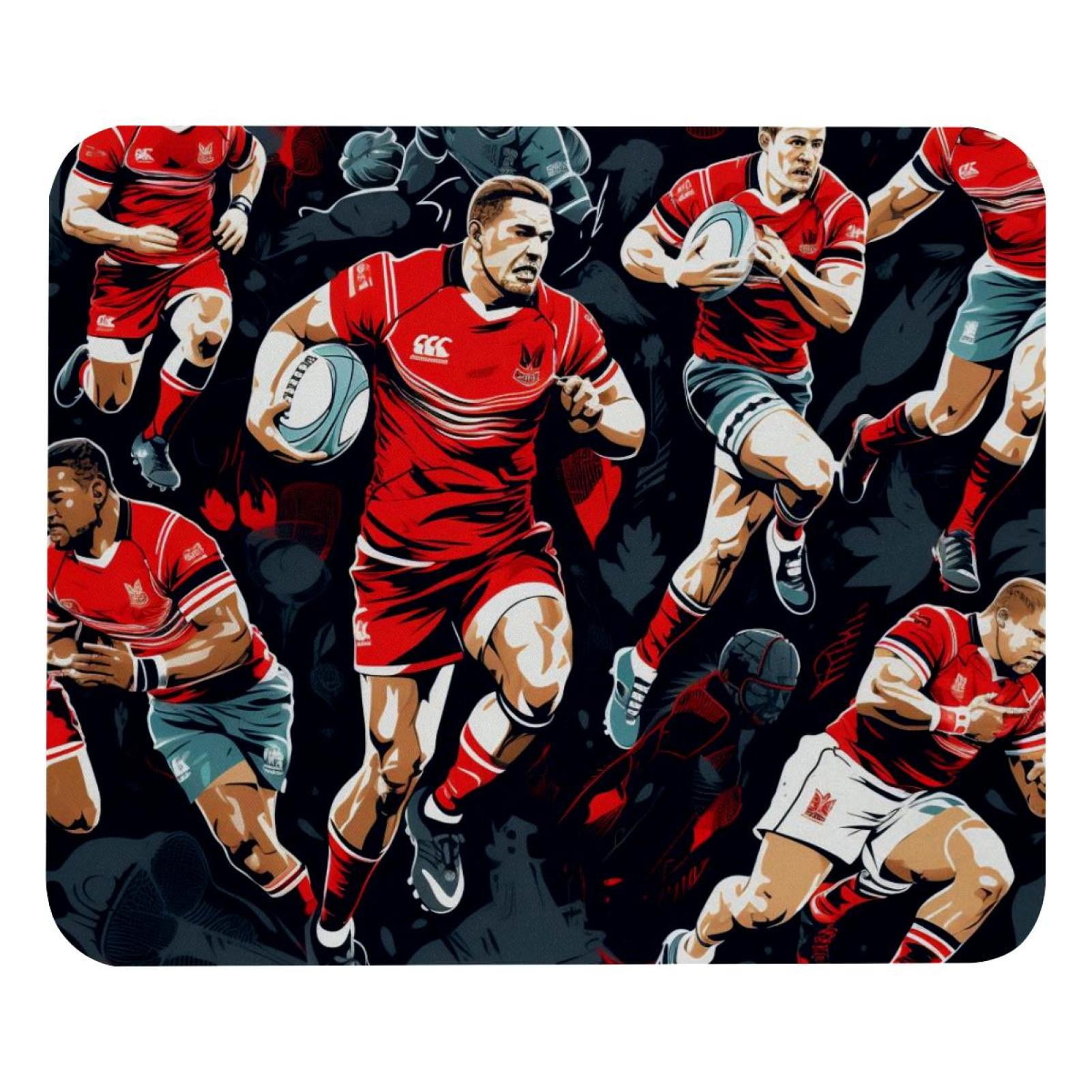 Rugby Football Mouse Pad for Wireless Mouse Home Office Desk Laptop ...