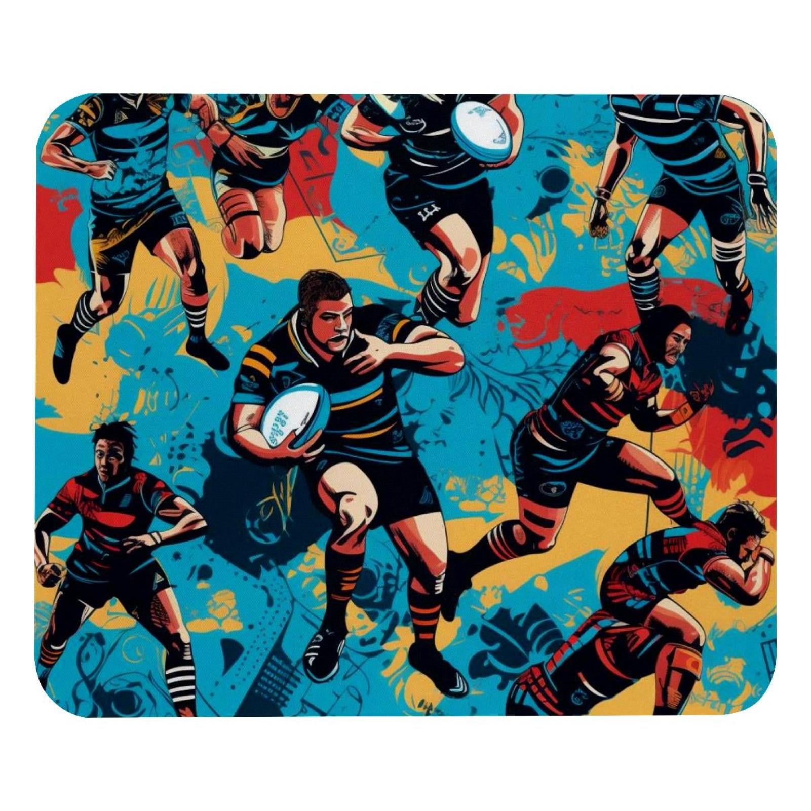 Rugby Football Mouse Pad for Wireless Mouse Home Office Desk Laptop ...