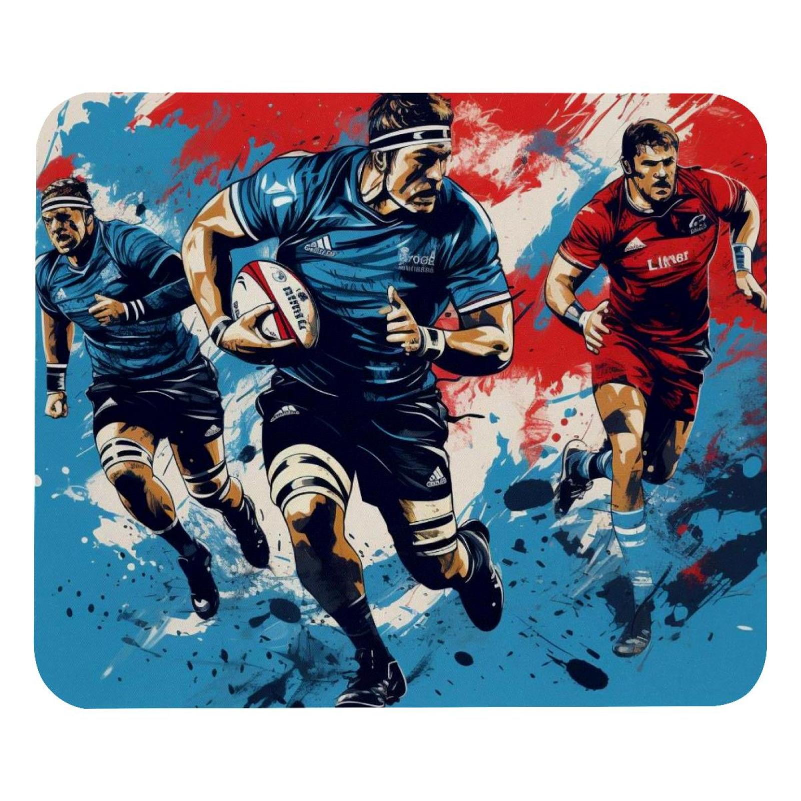 Rugby Football Mouse Pad for Wireless Mouse Home Office Desk Laptop ...