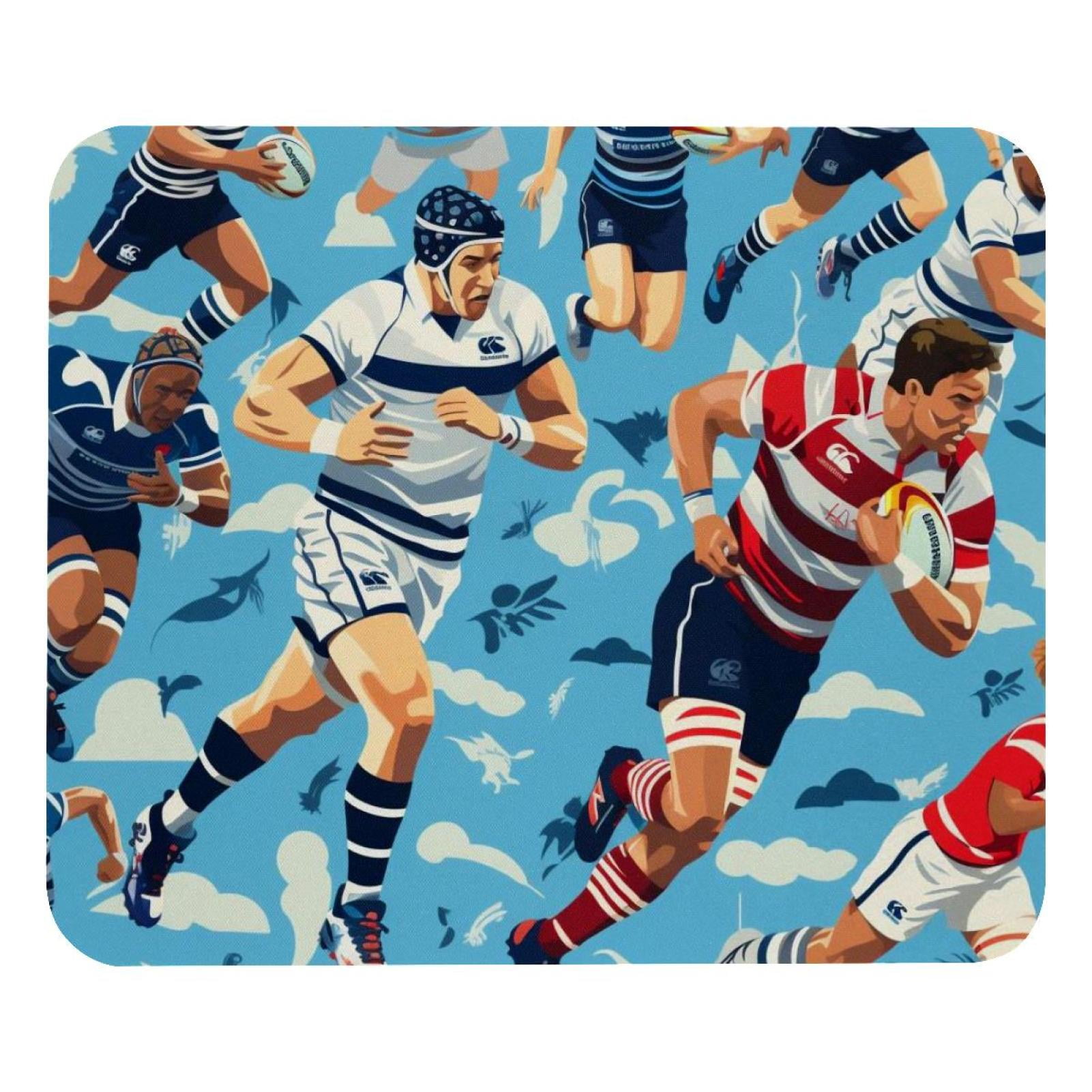 Rugby Football Mouse Pad for Wireless Mouse Home Office Desk Laptop ...