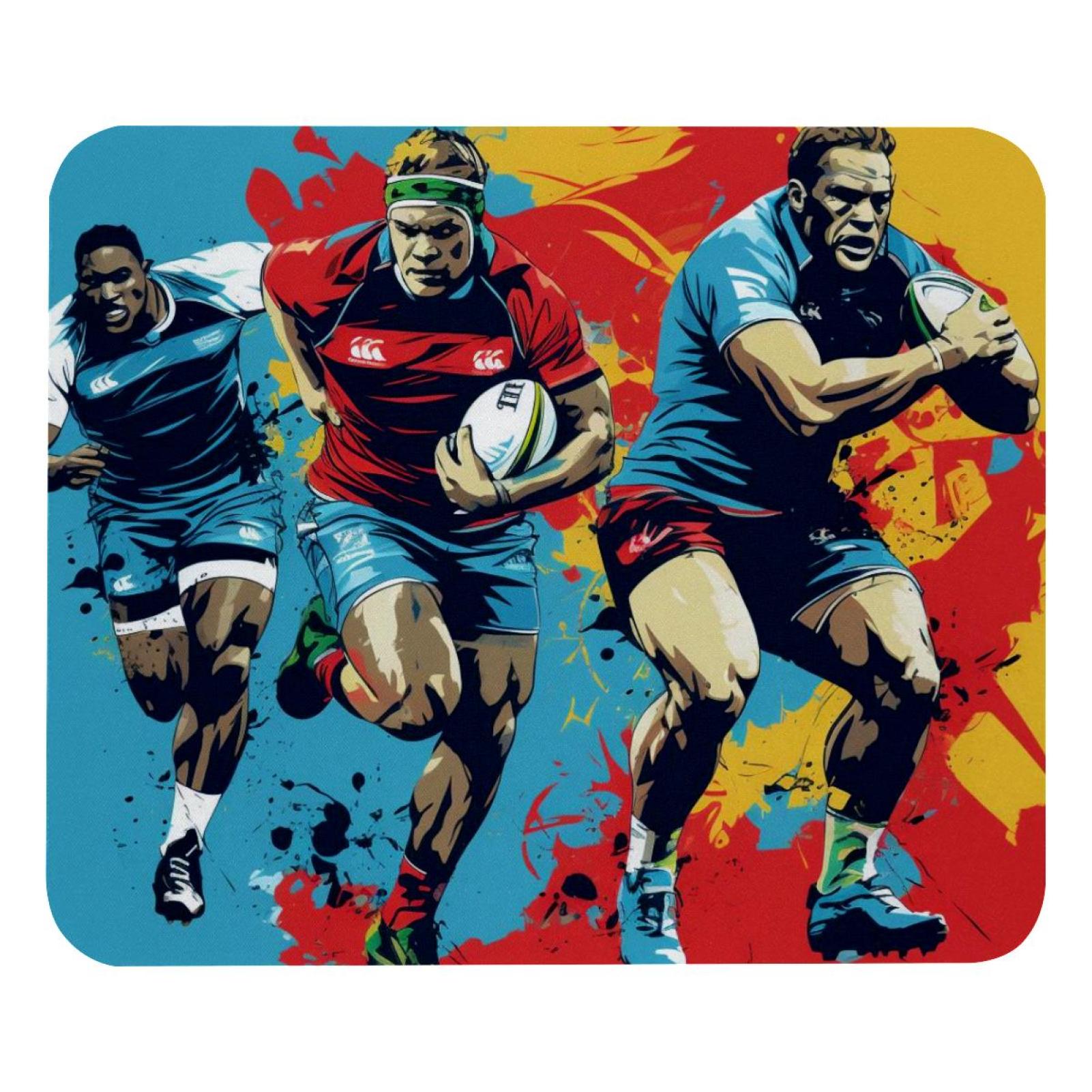Rugby Football Mouse Pad for Wireless Mouse Home Office Desk Laptop ...