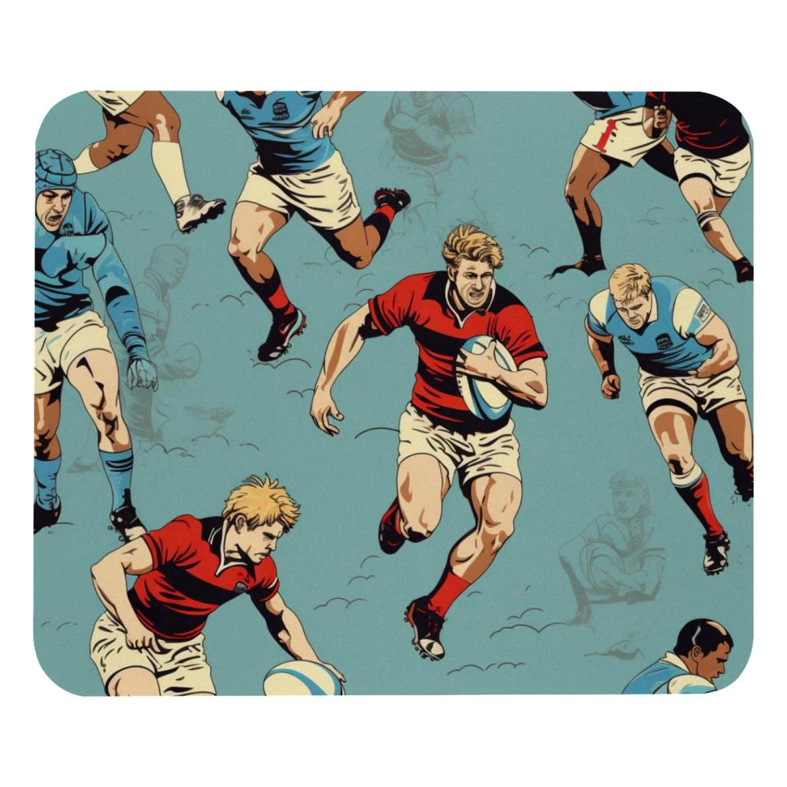 Rugby Football Mouse Pad for Wireless Mouse Home Office Desk Laptop ...