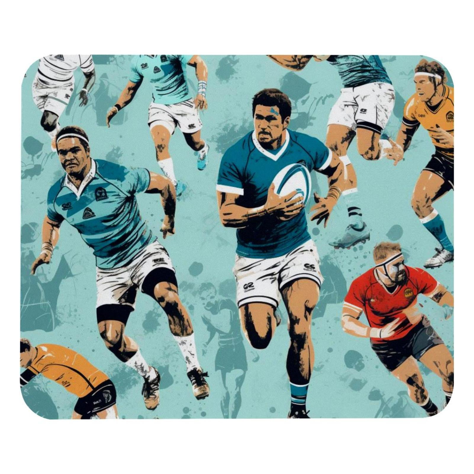 Rugby Football Mouse Pad for Wireless Mouse Home Office Desk Laptop ...