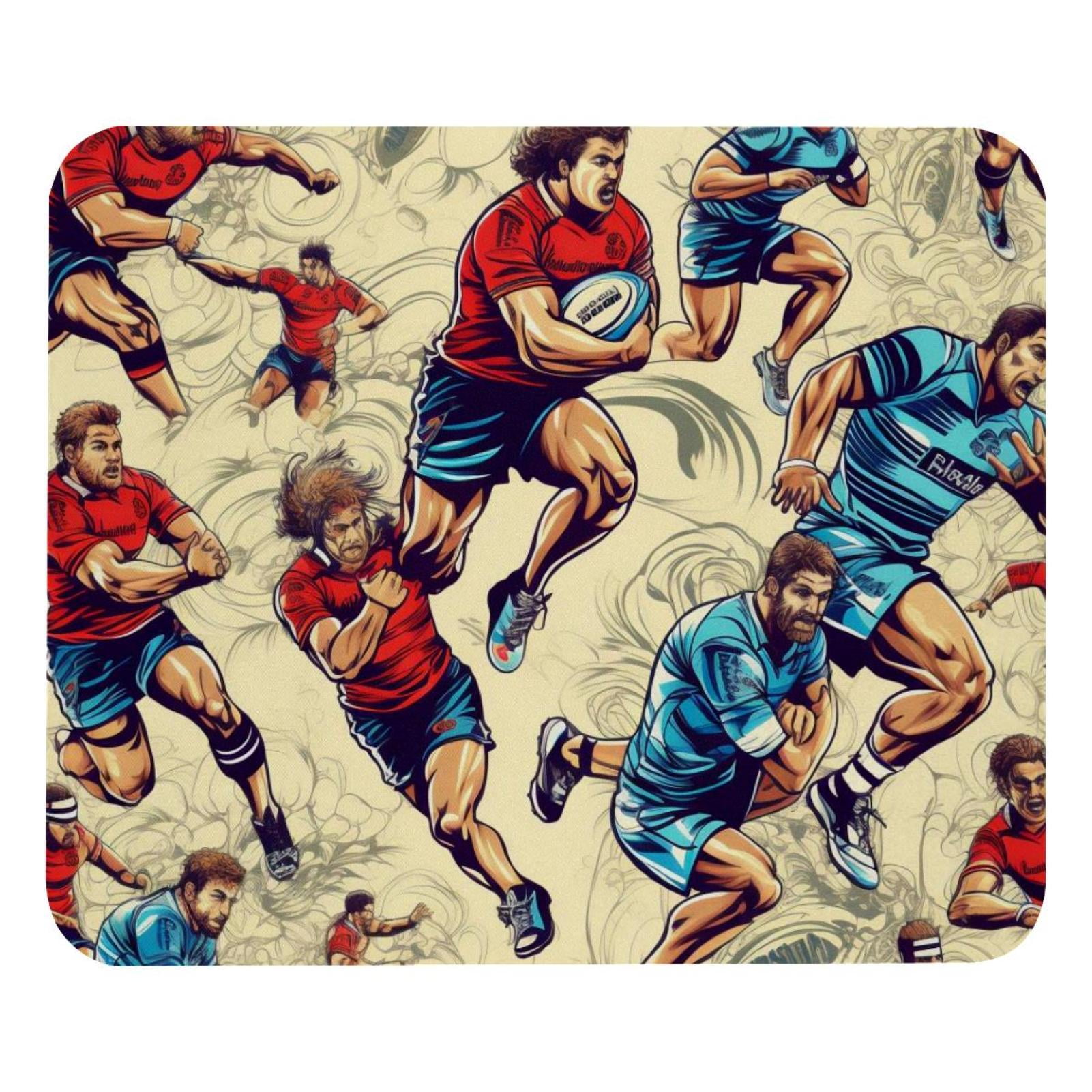 Rugby Football Mouse Pad for Wireless Mouse Home Office Desk Laptop ...