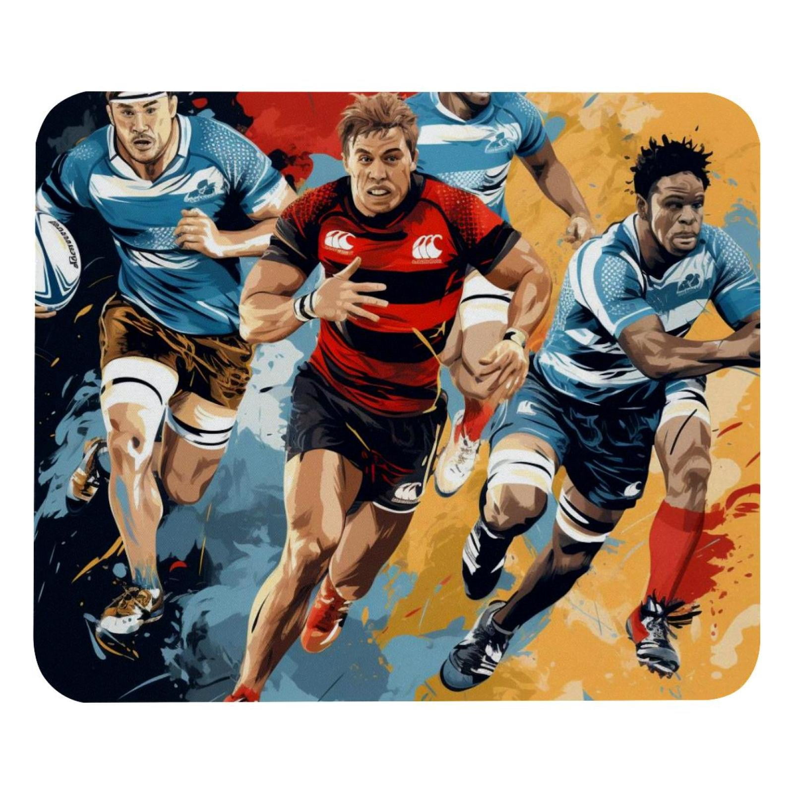 Rugby Football Mouse Pad for Wireless Mouse Home Office Desk Laptop ...