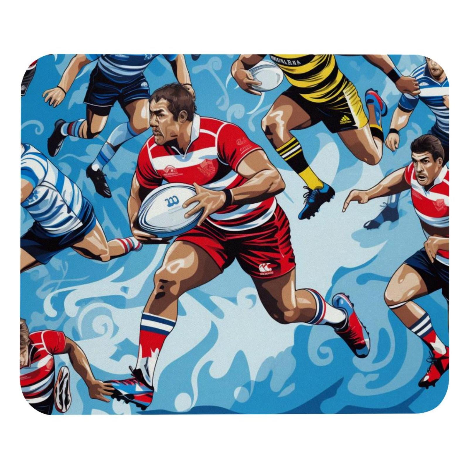 Rugby Football Mouse Pad for Wireless Mouse Home Office Desk Laptop ...