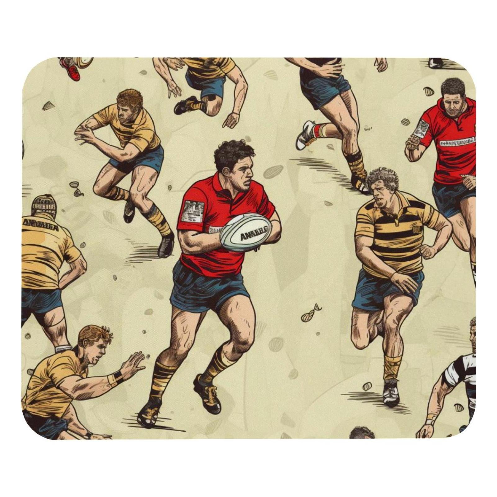 Rugby Football Mouse Pad for Wireless Mouse Home Office Desk Laptop ...