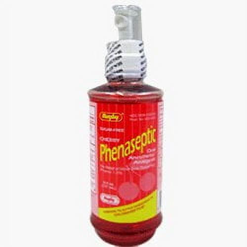 Rugby Phenaseptic Phenol-1% Throat Spray, Red, 6 Oz. - Walmart.com