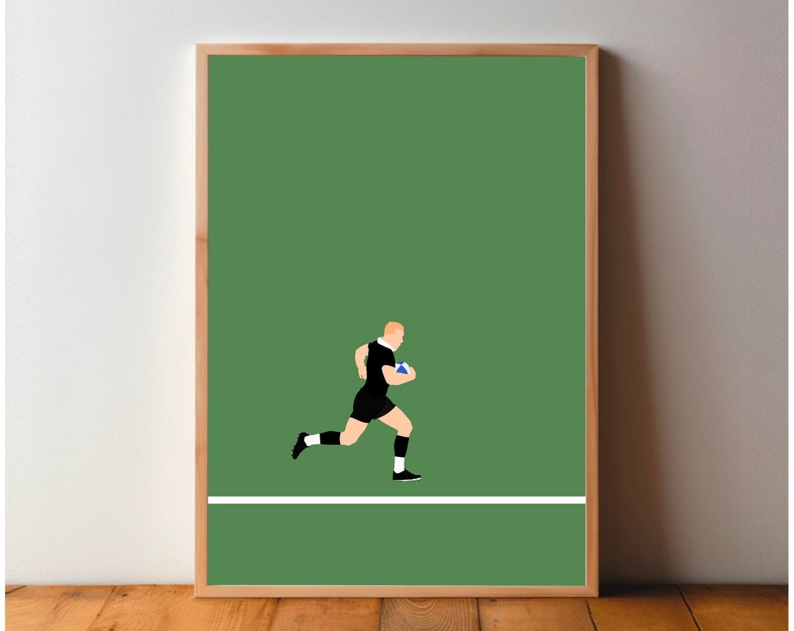 Rugby Poster - Sports Friends Sports Poster - Art, Minimal, Modern ...