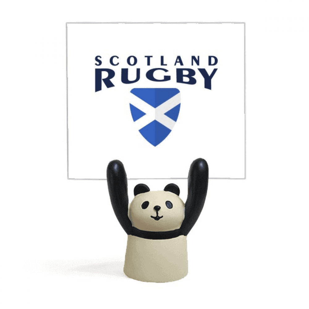 Rugby Scotland Run Art Deco Fashion Memo Holder Cartoon Animal Panda ...