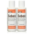 Rugby Sebex Medicated Shampoo 4 fl Oz 2 Pk | Anti Dandruff, Psoriasis ...